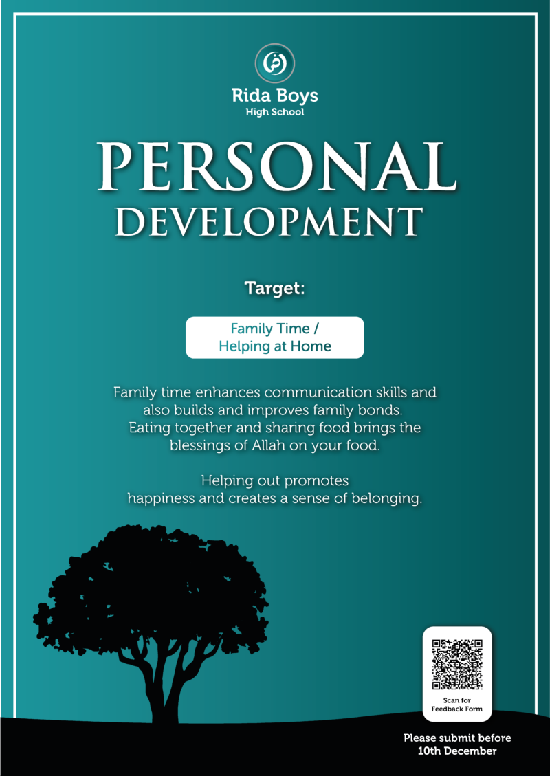 Personal Development - Rida Boys High School