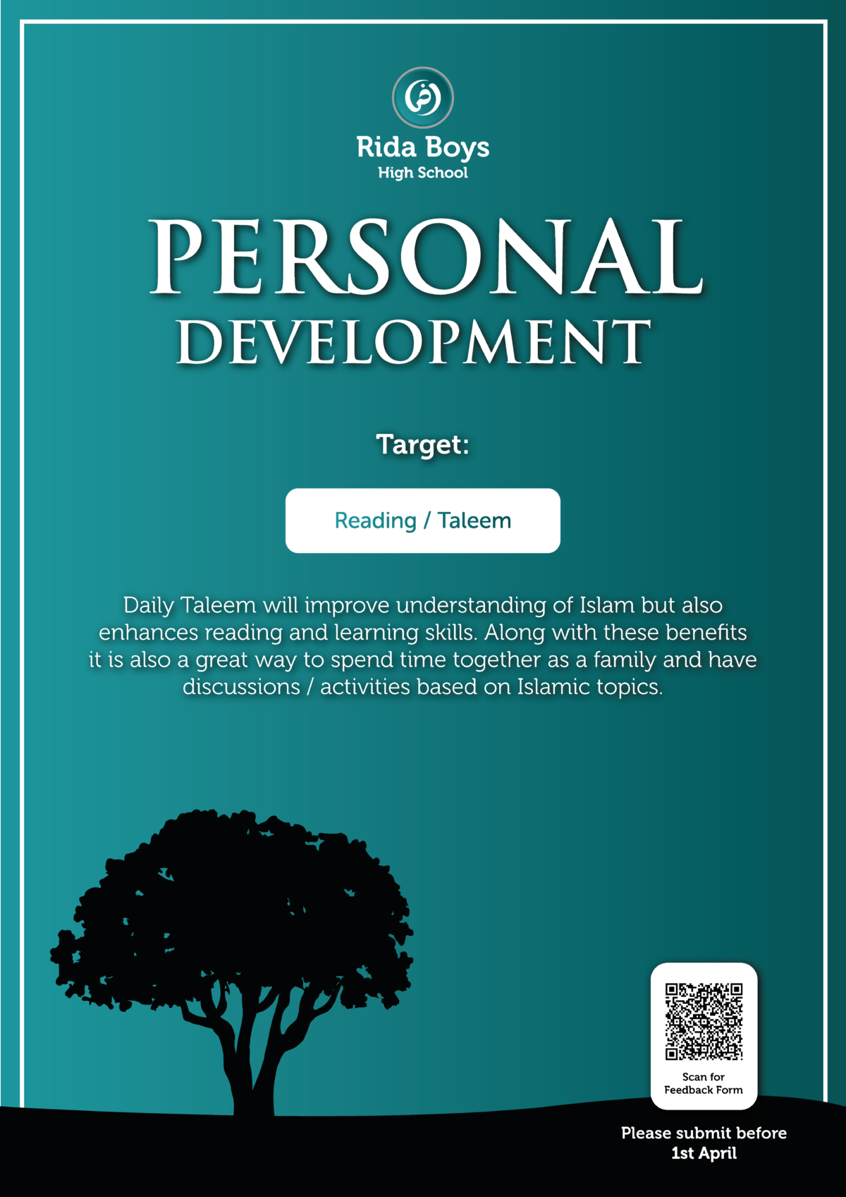 Personal Development - Rida Boys High School