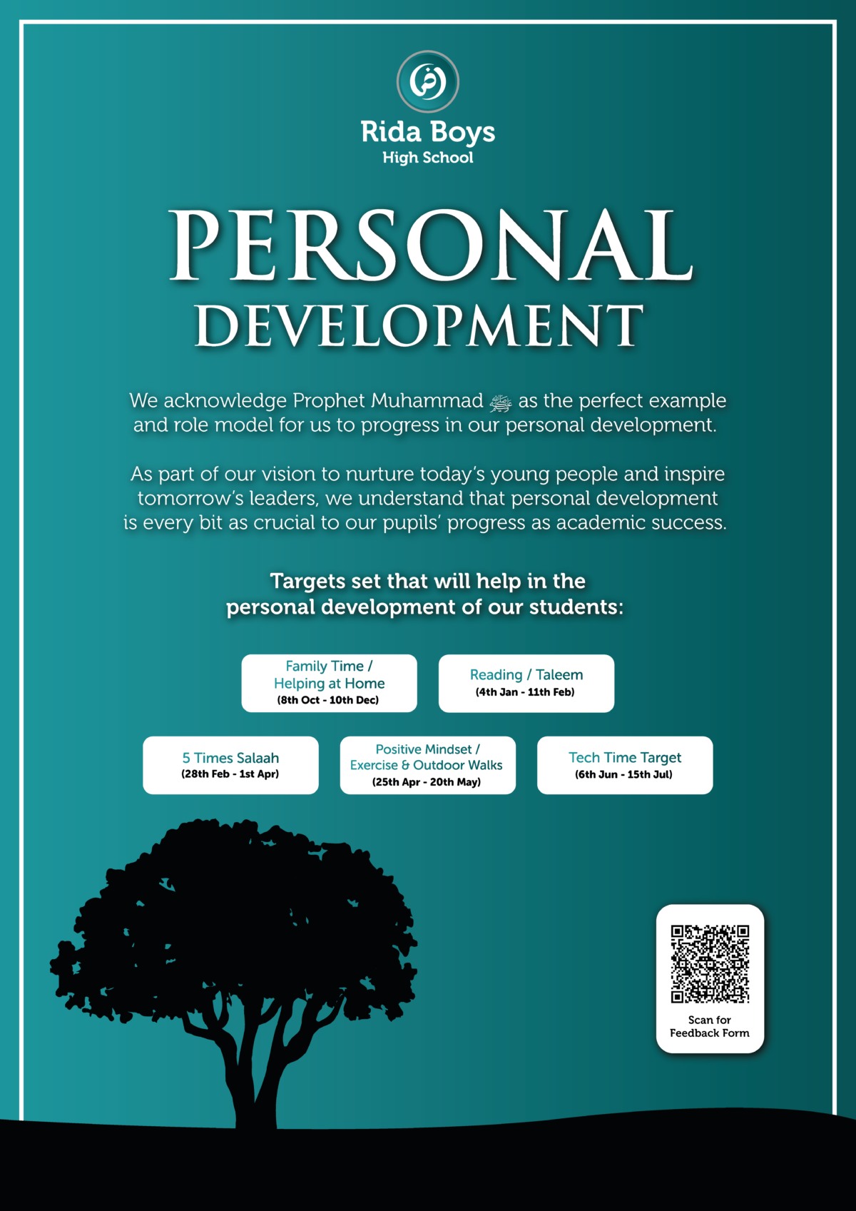 Personal Development - Rida Boys High School